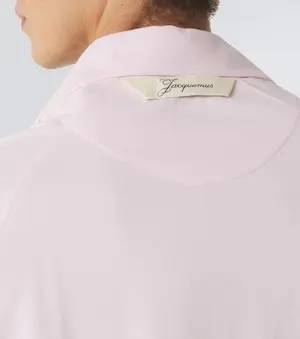 Jacquemus Jean Atelier Jersey Bowling Shirt - Pink