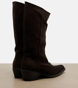 Khaite Clive Suede Knee-high Boots
