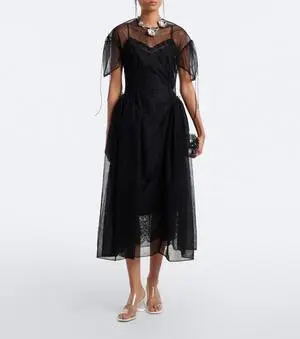 Simone Rocha Tulle Midi Dress