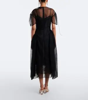 Simone Rocha Tulle Midi Dress