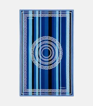 Versace Striped Cotton Terry Towel