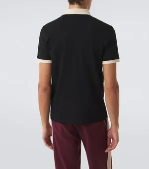 Valentino Garavani Vlogo Cotton Piqué Polo Shirt
