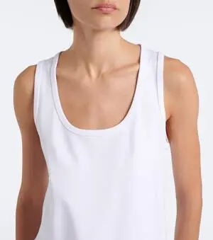 Alaïa Cotton Jersey Mini Dress