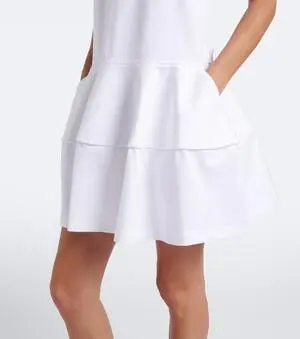 Alaïa Cotton Jersey Mini Dress