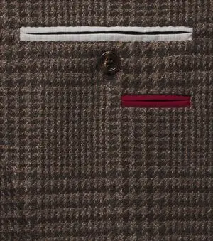Brunello Cucinelli Prince Of Wales Check Cashmere Blazer
