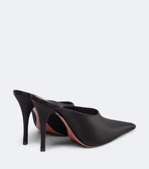 Amina Muaddi Felicia Satin Mules