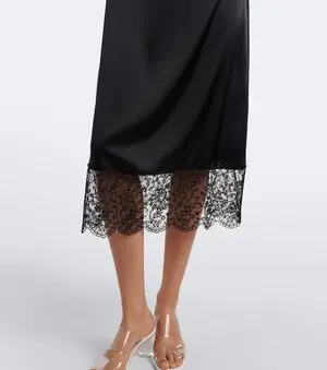 Simone Rocha Satin Slip Dress