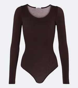 Wolford Buenos Aires Bodysuit - Brown