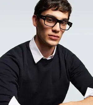 Dior Rectangular Acetate Glasses