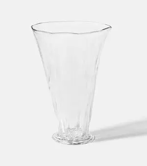 ALEXANDER KIRKEBY Large Crystal Vase - Transparent
