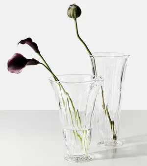 ALEXANDER KIRKEBY Large Crystal Vase
