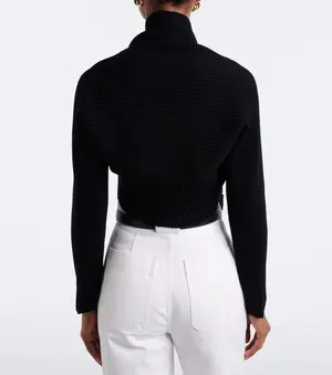 Max Mara Knitted Shrug With Embellishment