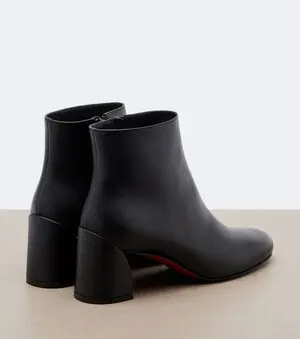 CHRISTIAN LOUBOUTIN Jane Leather Ankle Boots