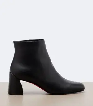 CHRISTIAN LOUBOUTIN Jane Leather Ankle Boots