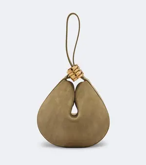 Amanu Gold Tone Clutches For Women