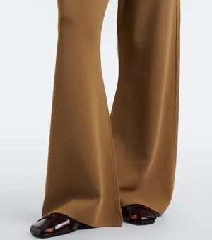 Max Mara Knitted Wide-leg Trousers