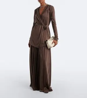 Max Mara Jersey Maxi Skirt