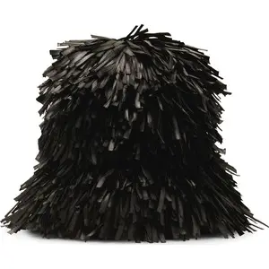 Cult Gaia Darryl Fringe Bucket Hat - Black