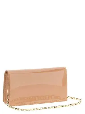 CHRISTIAN LOUBOUTIN Bettina Patent Calf Leather Clutch