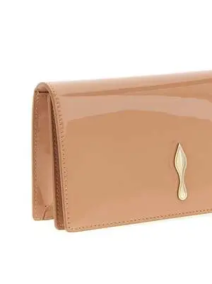 CHRISTIAN LOUBOUTIN Bettina Patent Calf Leather Clutch