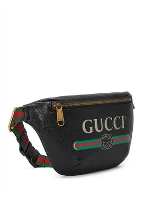 Gucci Print Small Belt Bag - Black