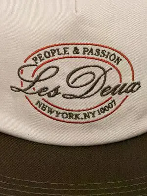 LES DEUX Embroidered Logo Cap