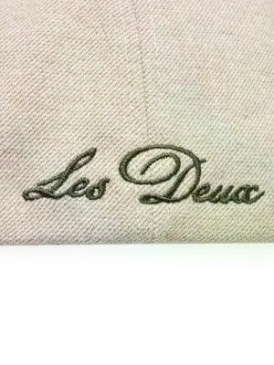 LES DEUX Embroidered Logo Baseball Cap
