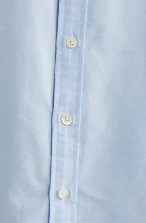 CORRIDOR Light Blue Cotton Button-down Oxford Shirt