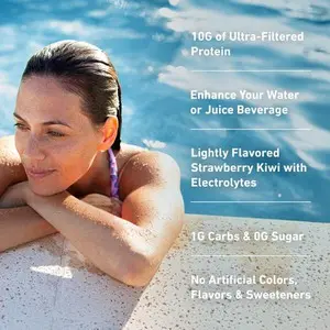 ISOPURE Protein Water Stickpacks Strawberry Kiwi