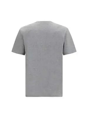 Balmain Embroidered Logo T-shirt - Gray