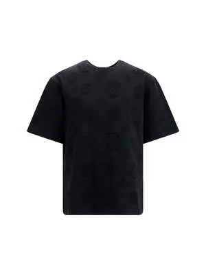 Casablanca Oversized All-over Monogram T-shirt - Black