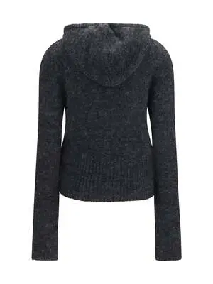 Our Legacy Alpaca-blend Zip-up Hoodie - Gray