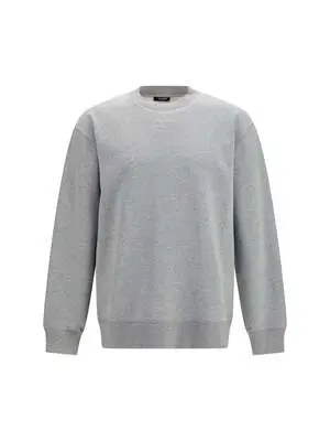 Balmain Embroidered Logo Crewneck Sweatshirt - Gray