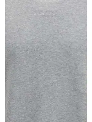 Balmain Embroidered Logo Crewneck Sweatshirt - Gray