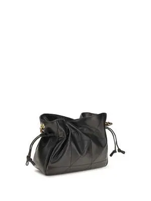Saint Laurent Jamie Pouch With Strap - Black
