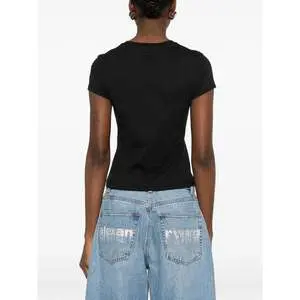 Kenzo Embroidered Cotton T-shirt - Black