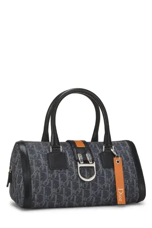 Dior Trotter Denim Flight Handbag