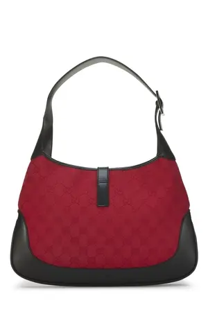 Gucci Gg Canvas Jackie Hobo