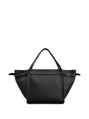 TOD'S Small Leather Shopping Bag - Black