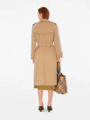 Burberry Long Waterloo Heritage Trench Coat - Multicolor