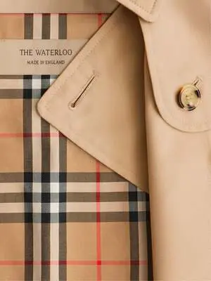 Burberry Long Waterloo Heritage Trench Coat - Multicolor