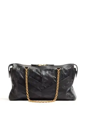 Valentino Garavani Panthea Shoulder Bag - Black