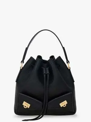 FERRAGAMO Leather Bucket Bag - Multicolor