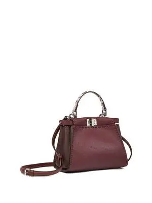 Fendi Two-tone Peekaboo Mini Bag