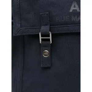A.p.c. Satchel Bag With Logo Print