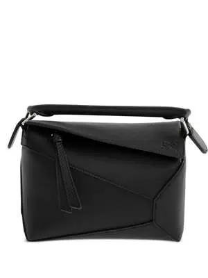 Loewe LOEWE Puzzle Edge Mini Leather Handbag Multicolor