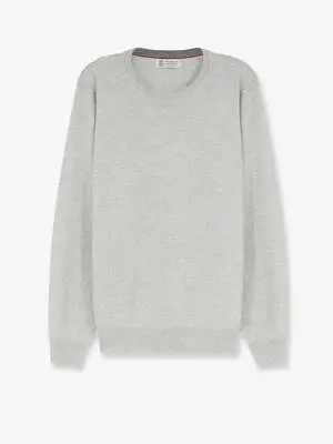 Brunello Cucinelli Cashmere Crew Neck Sweater - Multicolor