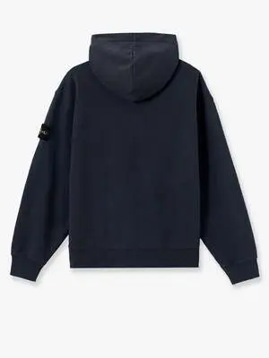Stone Island Oversize Organic Cotton Zip-up Hoodie - Multicolor