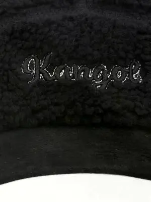 KANGOL Script Faux Sherpa Cap