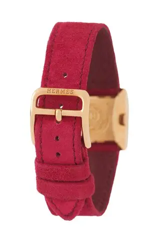 STEPHANIE WINDSOR Hermès Vintage And Leather Watch